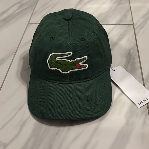 Lacoste | Accessories | Mens Lacoste Big Croc Adjustable Cap | Poshmark